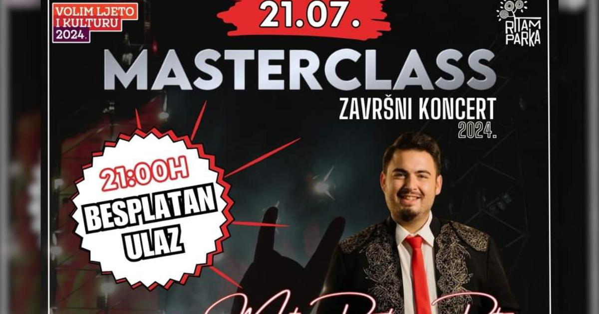 Nastup polaznika pjevačkog Masterclassa | Plusportal