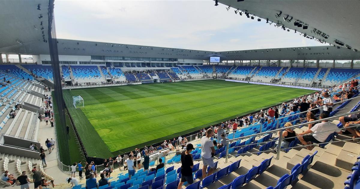 Evo što smo snimili na otvorenju Opus arene, najboljeg stadiona u RH ...
